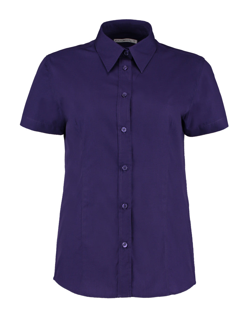KK728 Kustom Kit Ladies' Short Sleeve Workforce Shirt – AP Workwear