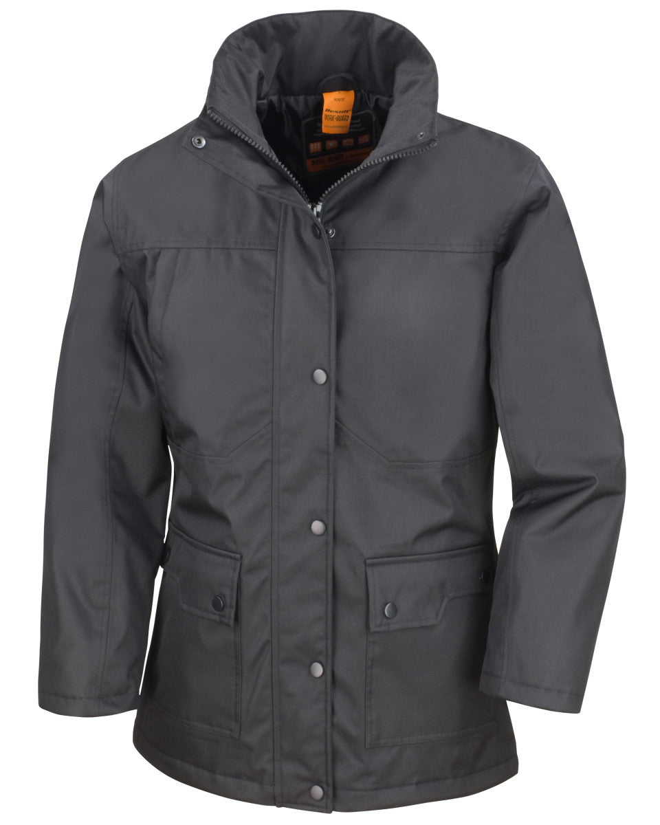 R307F WORK-GUARD by Result Ladies' Platinum Managers Jacket – AP Workwear